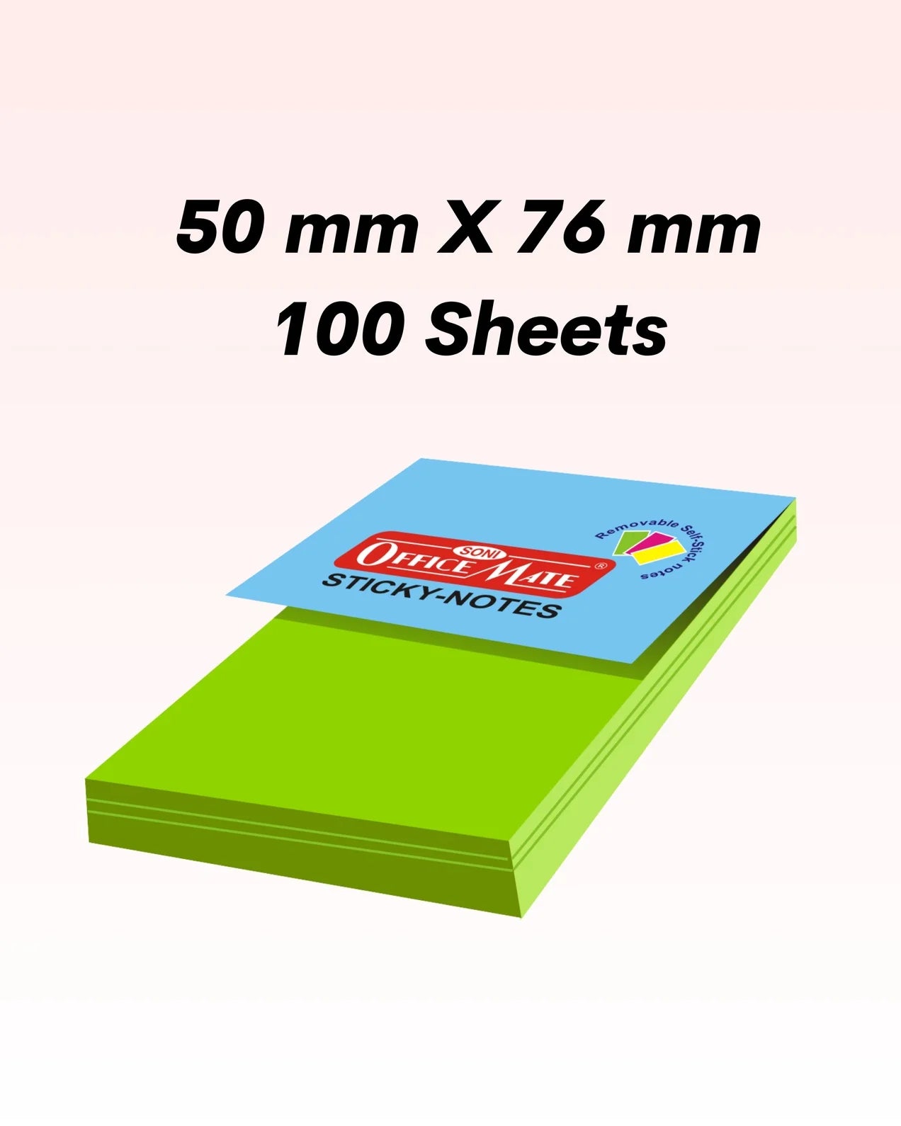 sticky notes text size